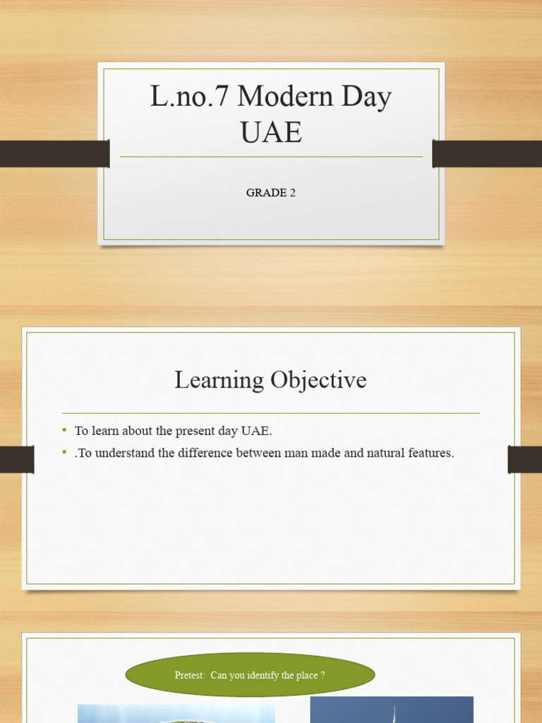 Modern Uae Day 1 | PDF
