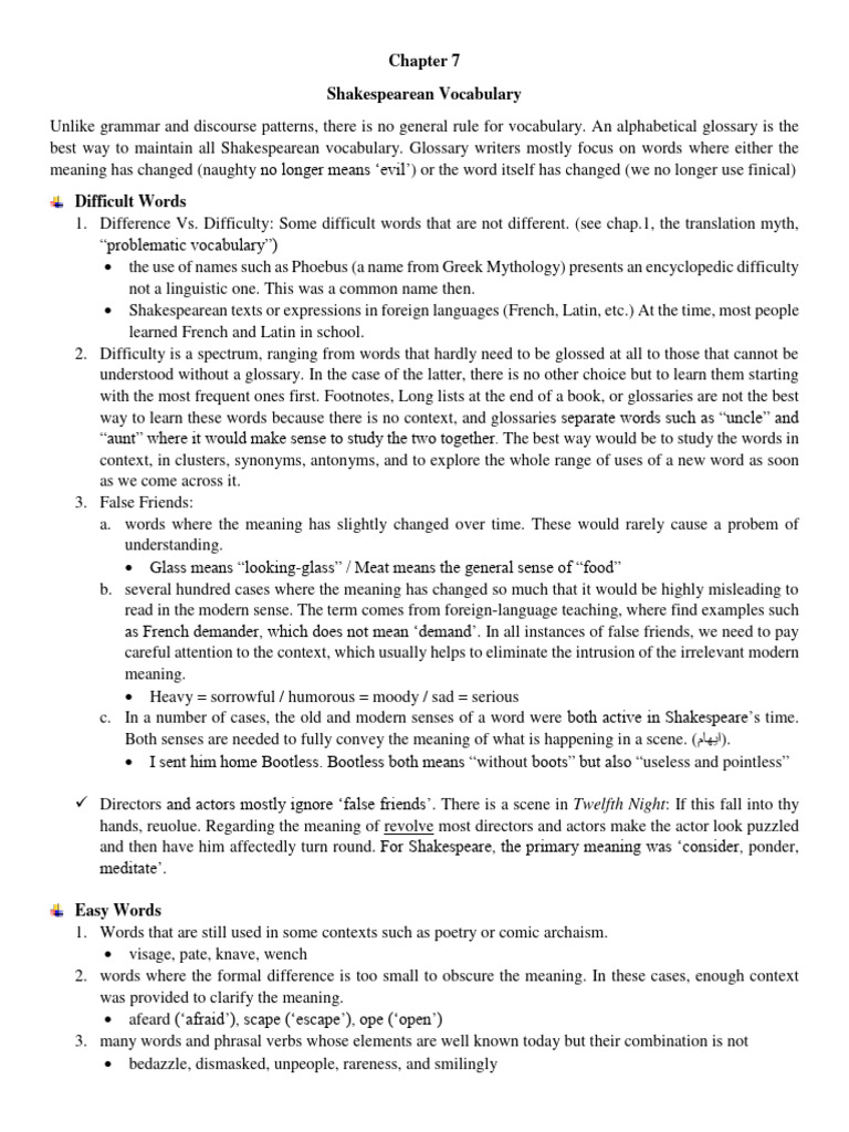 Chapter 7 | PDF | Adjective | Vocabulary