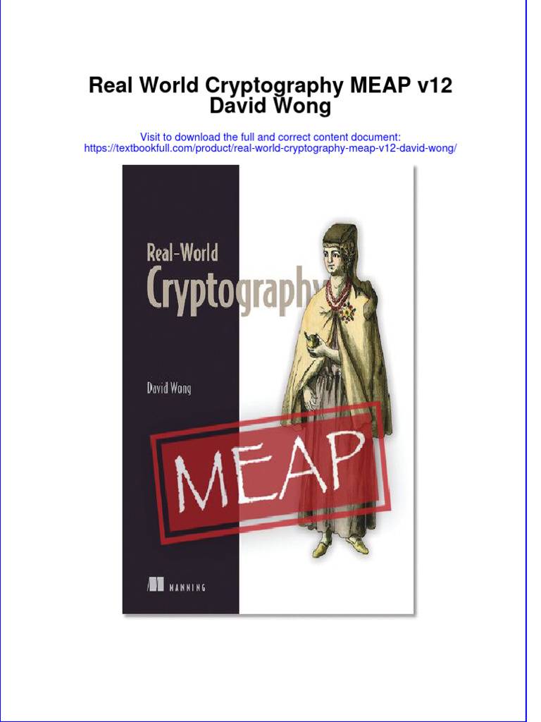 Full Chapter Real World Cryptography Meap V12 David Wong PDF | PDF ... Full Chapter Real World Cryptography Meap V12 David Wong PDF | PDF ...