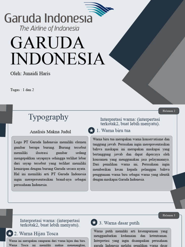 Power Point Logo Garuda Indonesia | PDF