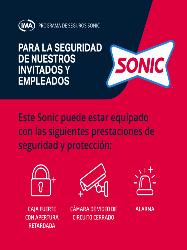Sonic Safety Security SPANISH OL Bleed | PDF