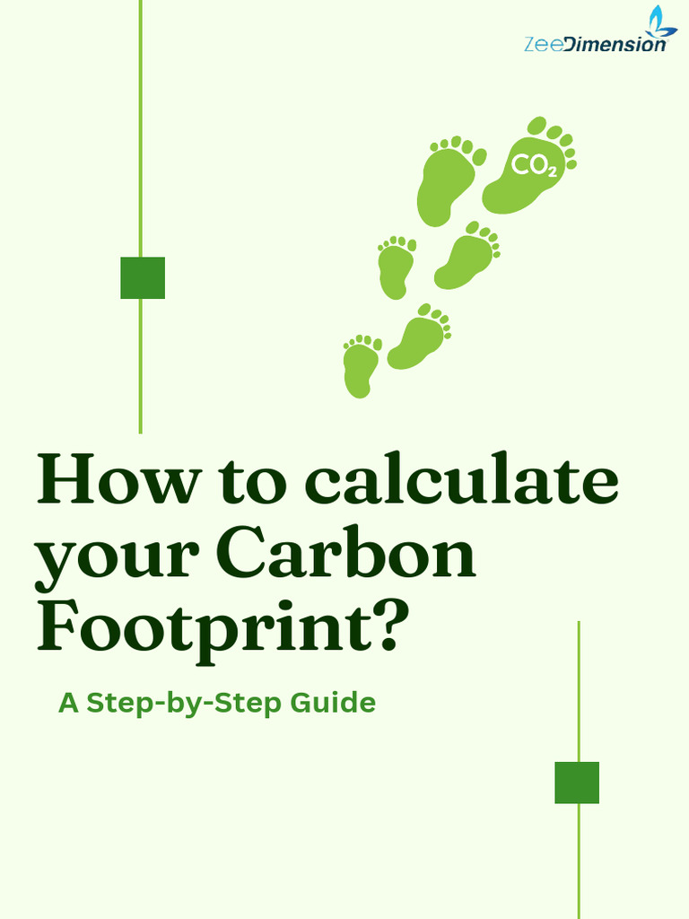 How To Calculate Your Carbon Footprint PDF 1709902381 | PDF | Carbon ...