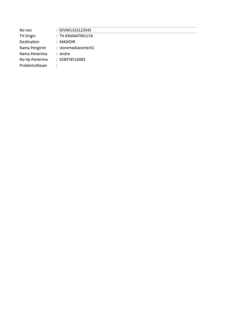 Up Paket TH Girian (Thal) | PDF