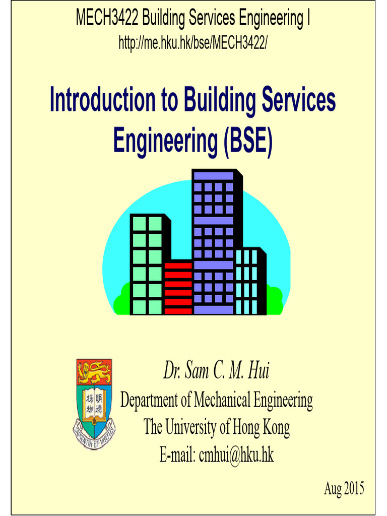 Intro to Building Services Engg | PDF | Green Building | Engineering
