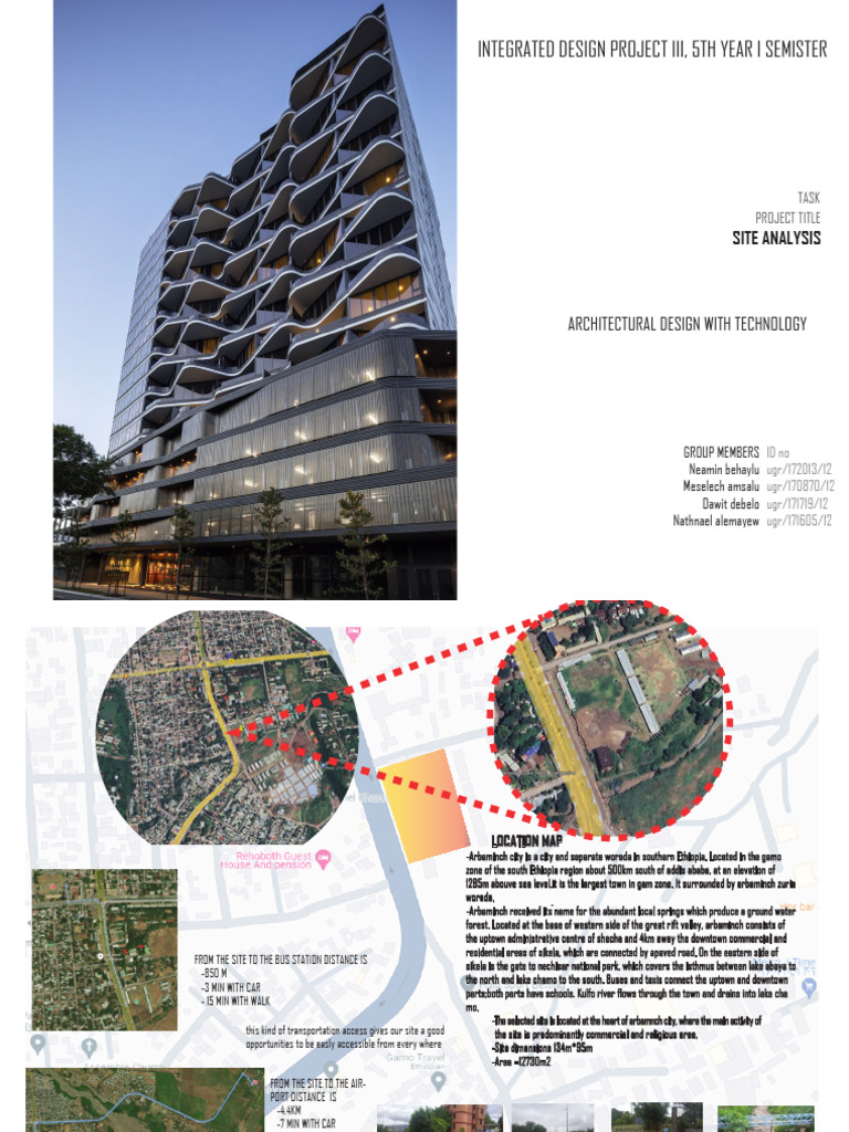 Final Site Anal | PDF | Road | Wound