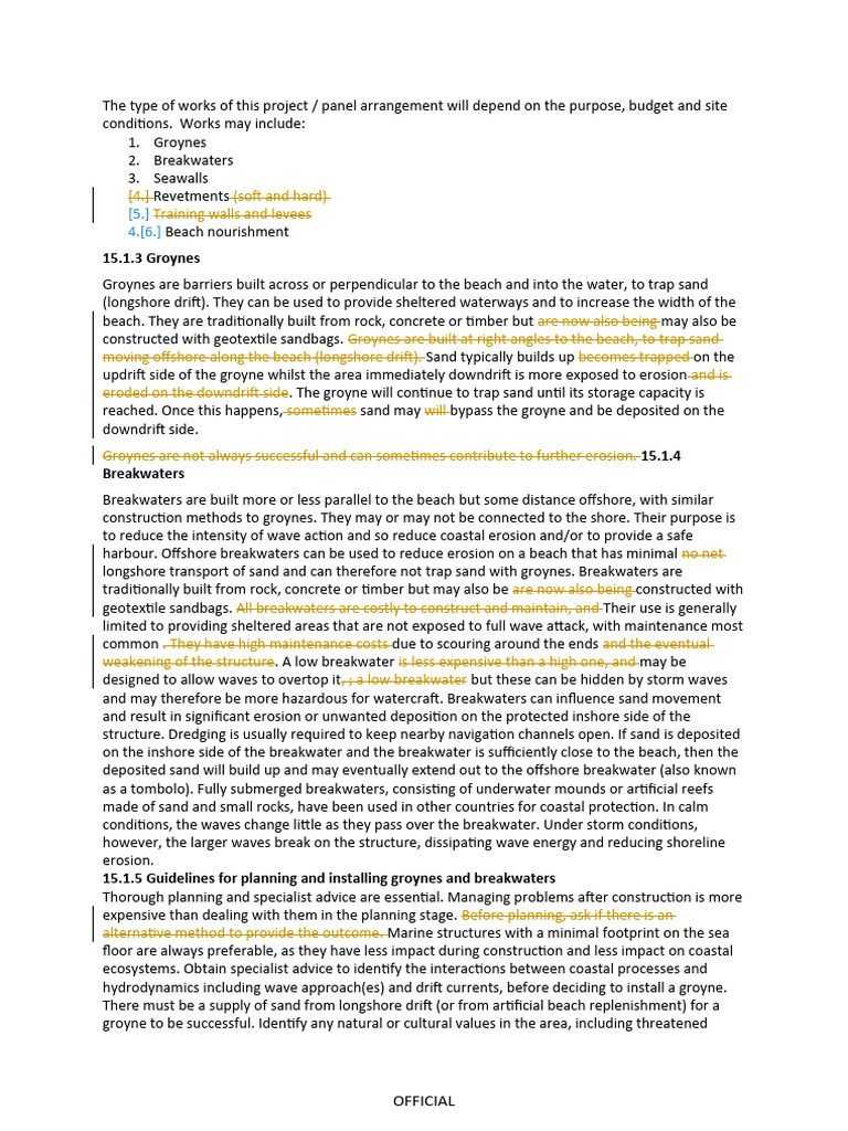 Coastal Panel Descriptions - SM Review | Download Free PDF | Beach | Coast