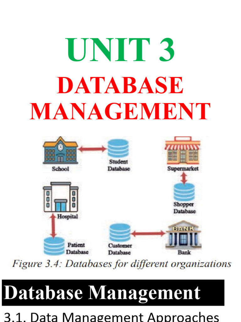 Grade 11 Unit 3 Database | PDF | Databases | Relational Model