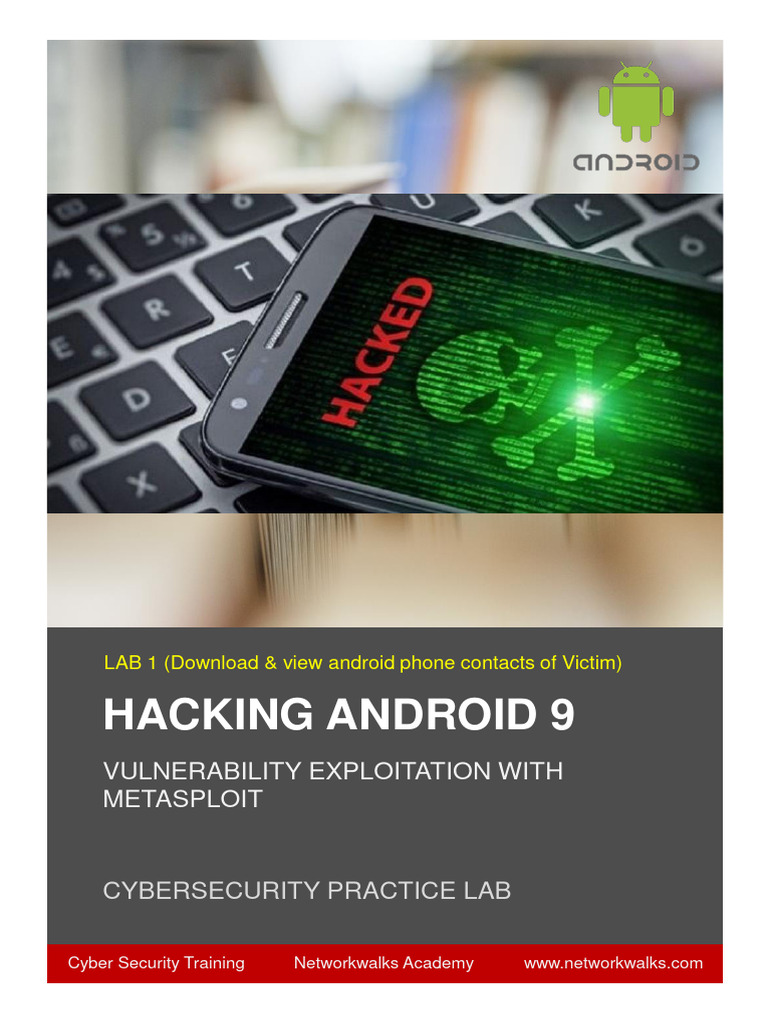 LAB PRACTICE - MSF Hacking Android Lab1 v1 | PDF | Computing | Cyberspace
