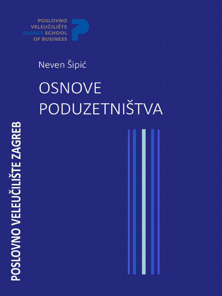 Finalni Udzbenik Osnove Poduzentistva | PDF