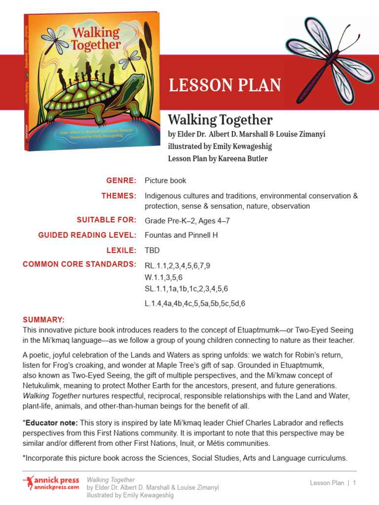 Walking Together Lesson Plan | PDF | Wellness