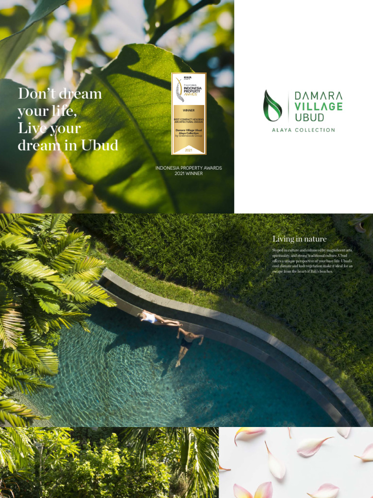 Brosur Damara Village Ubud Alaya Collection | PDF | Bali | Resort