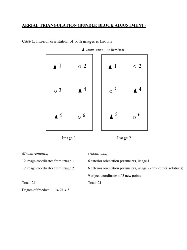 Aerial Triangulation | Download Free PDF | Linear Algebra | Imaging