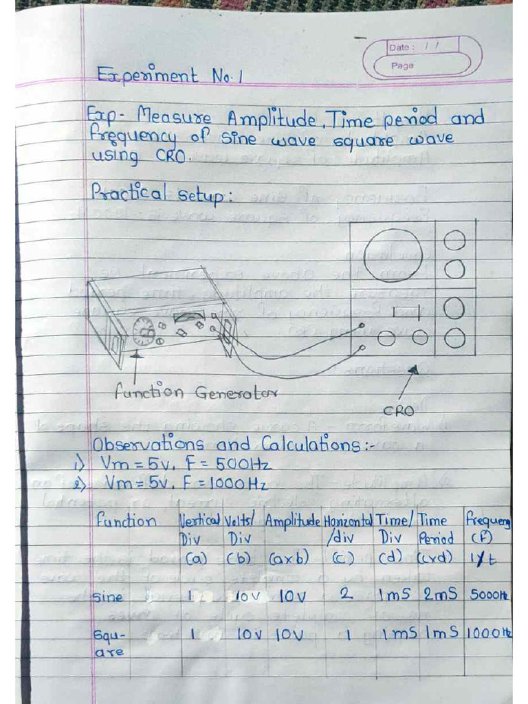 BEC PRACTICAL 1 | PDF