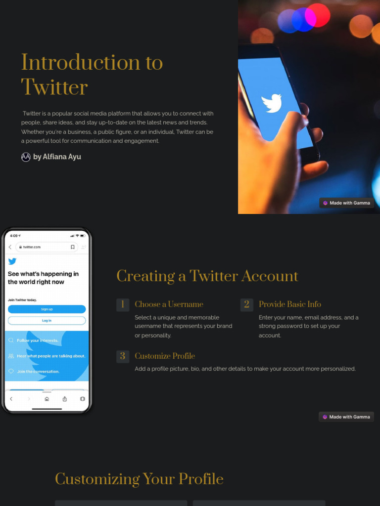 Introduction-to-Twitter | PDF | Hashtag | Computer Network