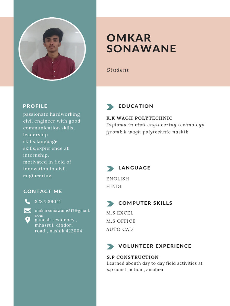 Civil Engineer Profile & Skills | PDF