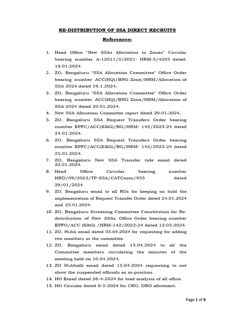 2024 5 9 New SSA Re-Distribution Report | PDF | Social Security ...