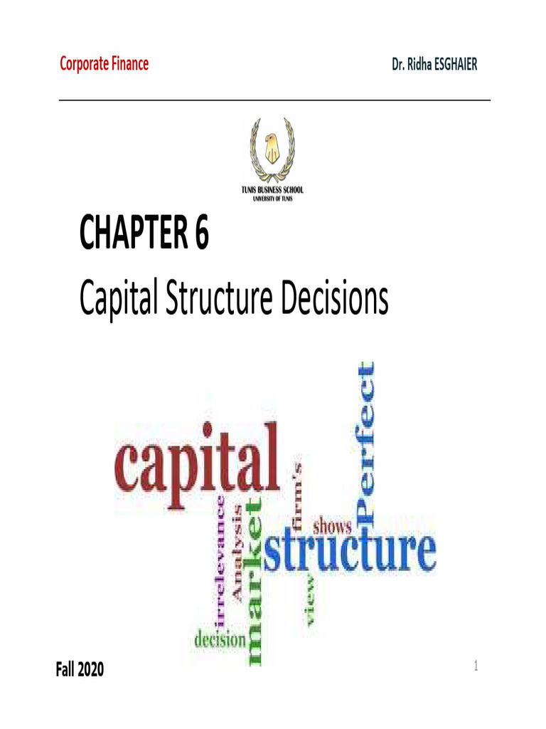 Chapter 6 | Download Free PDF | Capital Structure | Yield Curve
