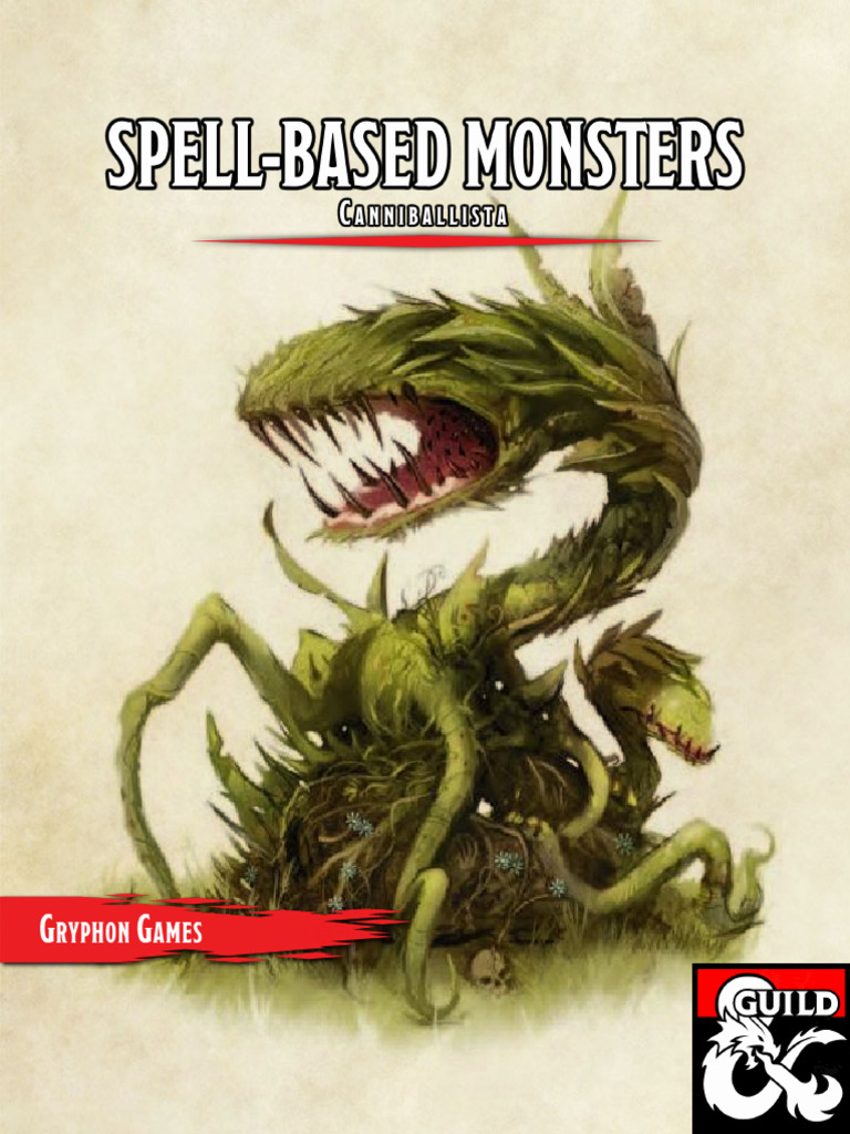 Spell-Based_Monsters_-_Canniballista | PDF