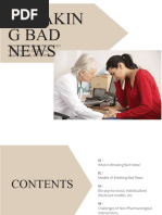 SPIKES Protocol for Breaking Bad News | PDF | Empathy | Nonverbal ...