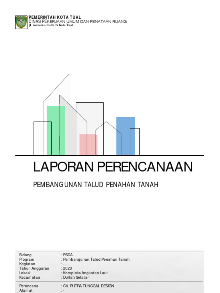 Pembangunan Talud Penahan Tanah | PDF