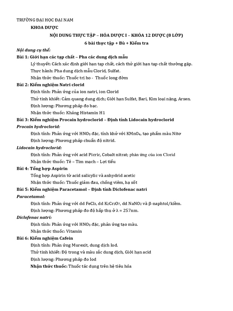 NỘI DUNG THỰC TẬP HD1 - K12 bổ sung | PDF