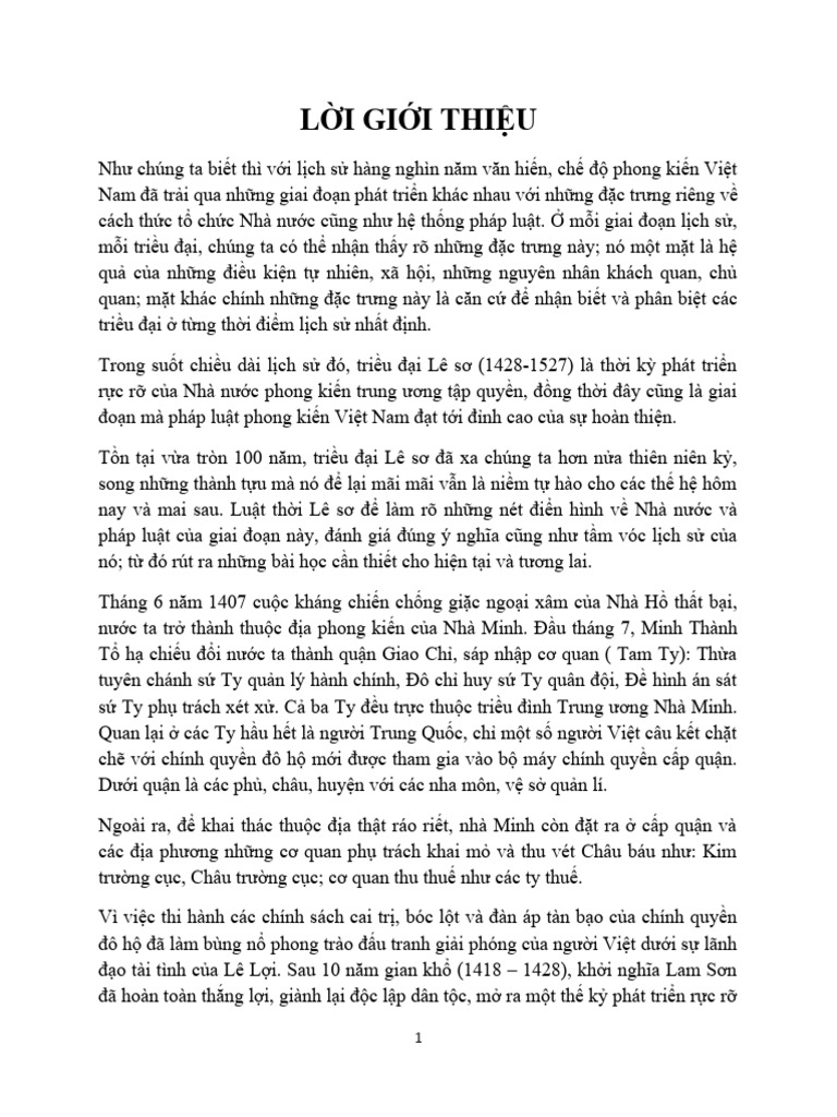 LSNN&PL TH I Lê Sơ.. | PDF