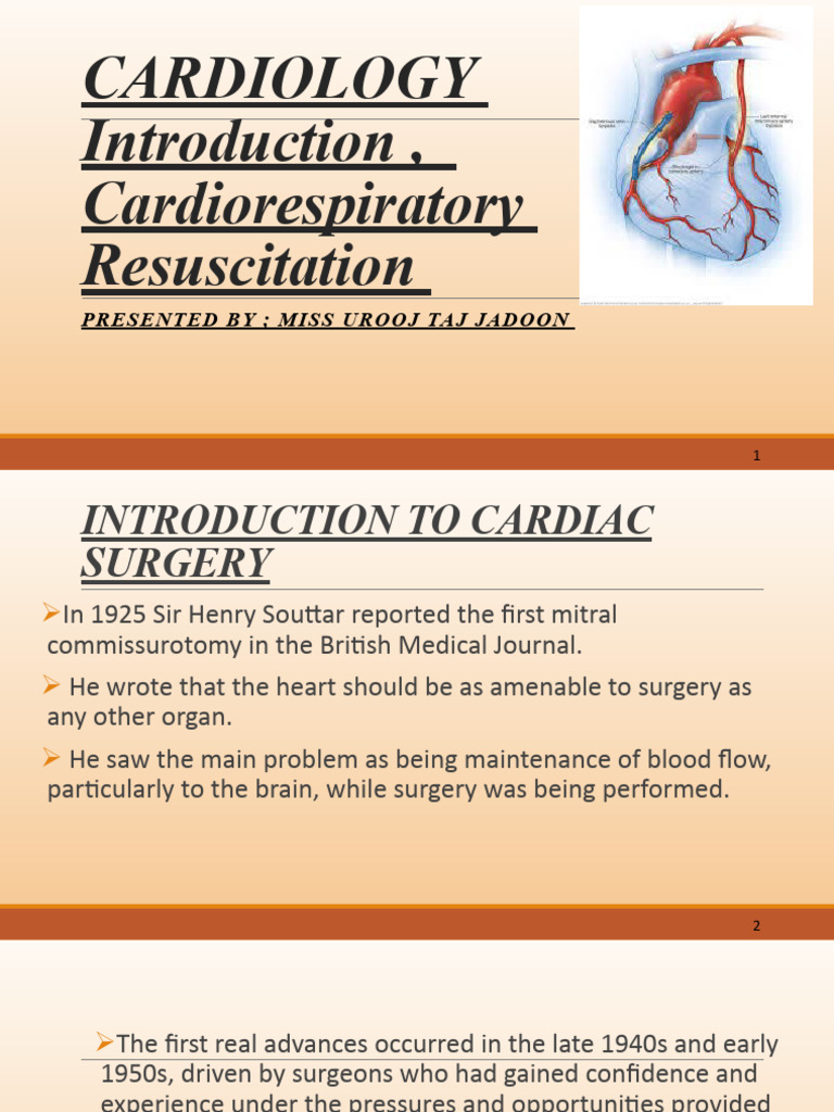 Emergency Resternotomy in Cardiac Surgery | PDF | Coronary Artery ...