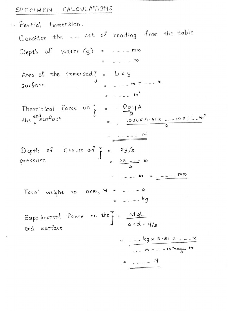 Centre of Pressure | PDF