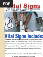Vital Signs Chart | PDF