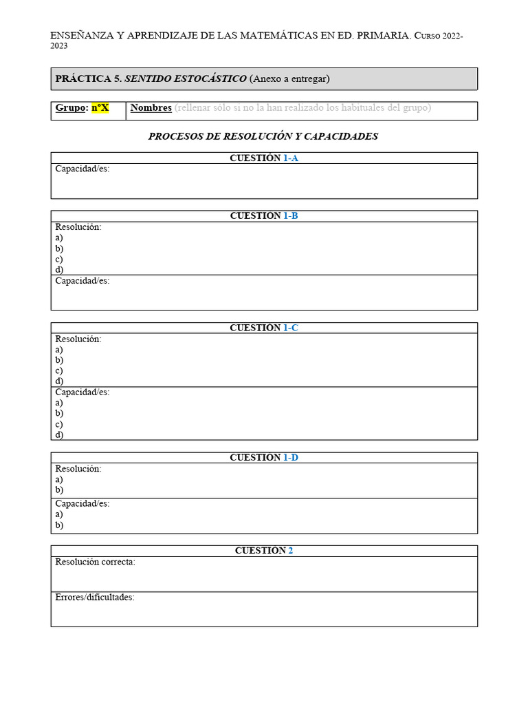 Anexo P5 Grupo X | PDF