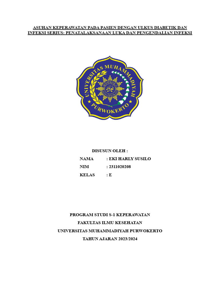 Penatalaksanaan Ulkus Diabetik dan Infeksi | PDF | Kesehatan Holistik