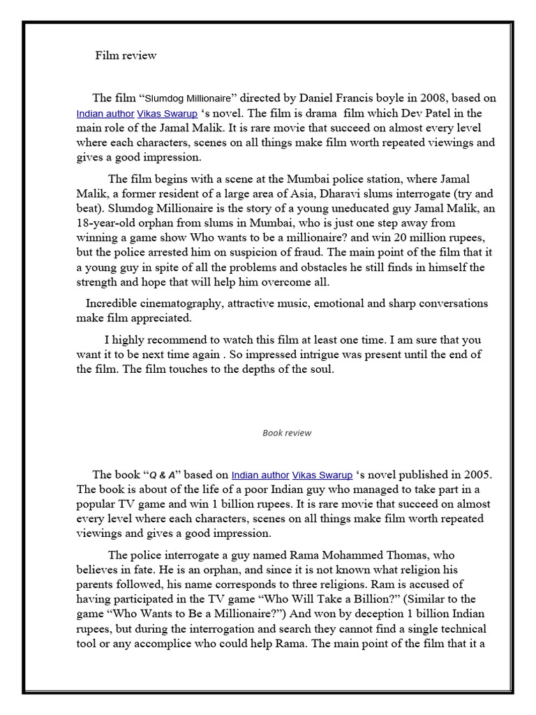 Film Review | Download Free PDF | Cybercrime