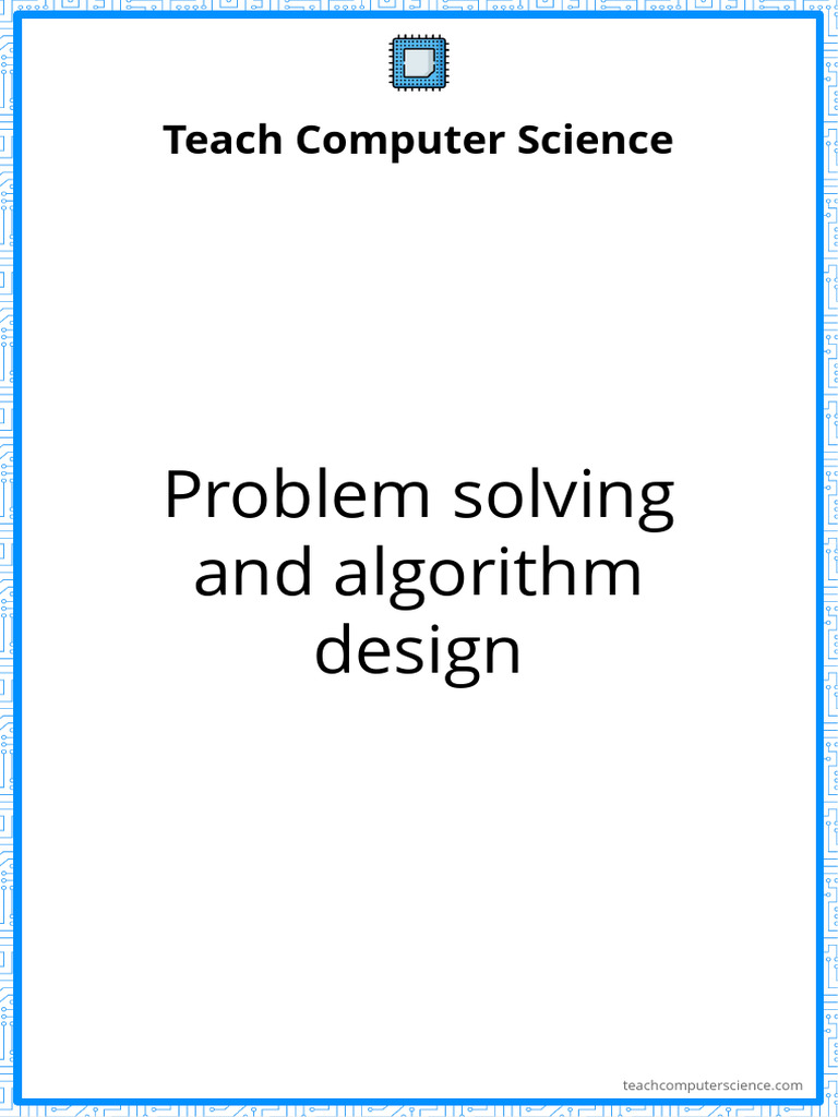 Flashcards - 28 Problem Solving and Algorithm Design | PDF | Algorithms ... Flashcards - 28 Problem Solving and Algorithm Design | PDF | Algorithms ...