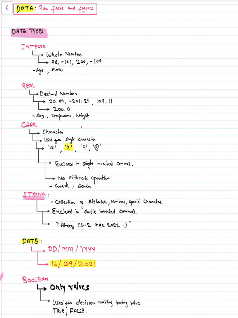Paper 2 Revision Guide by MAK | PDF | Parameter (Computer Programming) | Boolean Data Type