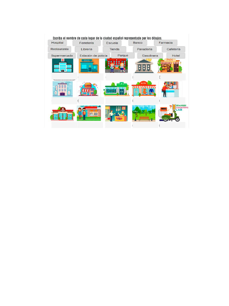 Los Lugares de LA CIUDAD | PDF