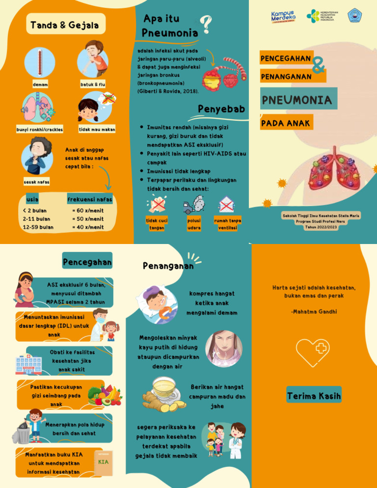 Leaflet Pneumonia | PDF