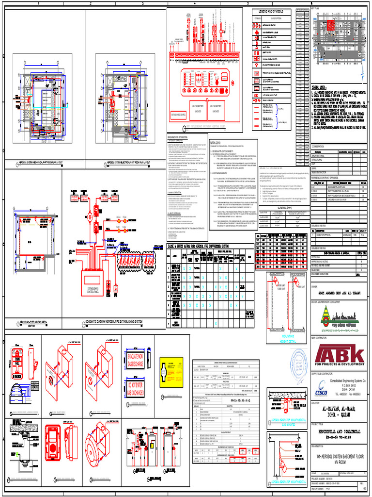 Abk-Sd-219-Ff-008-W1 MV Room | PDF