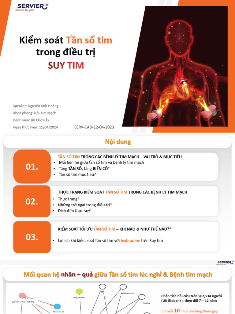 Kiểm soát Tần số tim trong điều trị suy tim - 11.04.2024 | PDF