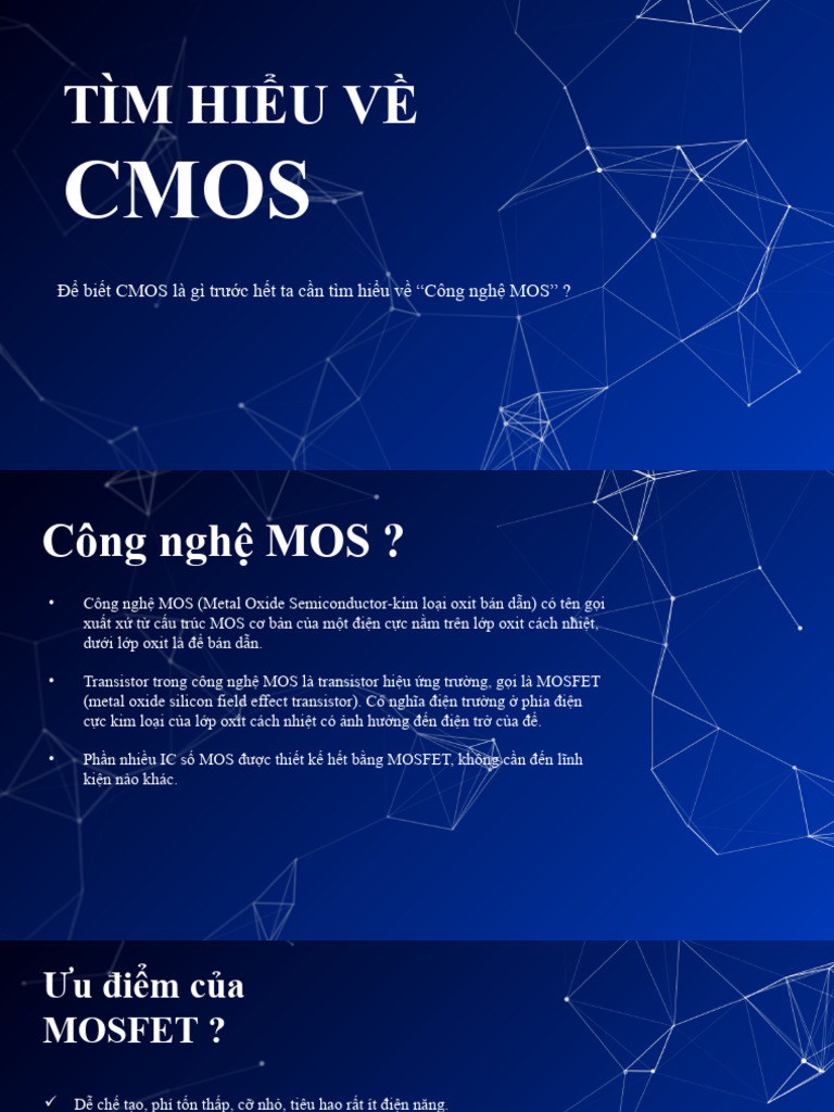Tìm hiểu về CMOS - ĐTTT | PDF