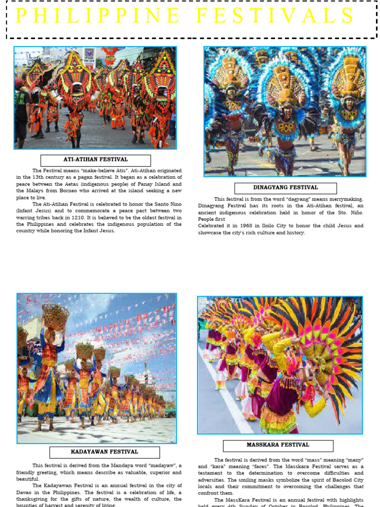 Philippine Festivals Overview | PDF | Cebu | Festival
