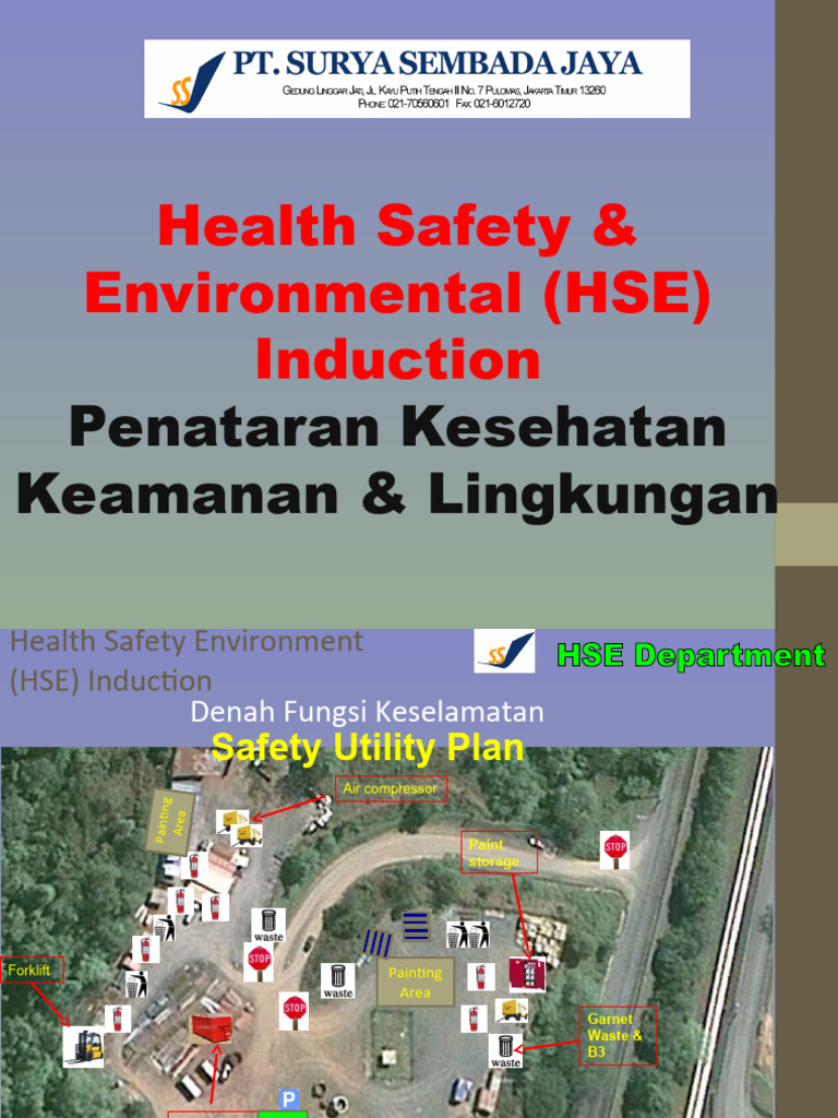 Induksi HSE untuk Karyawan dan Pengunjung | PDF | Teknologi & Rekayasa