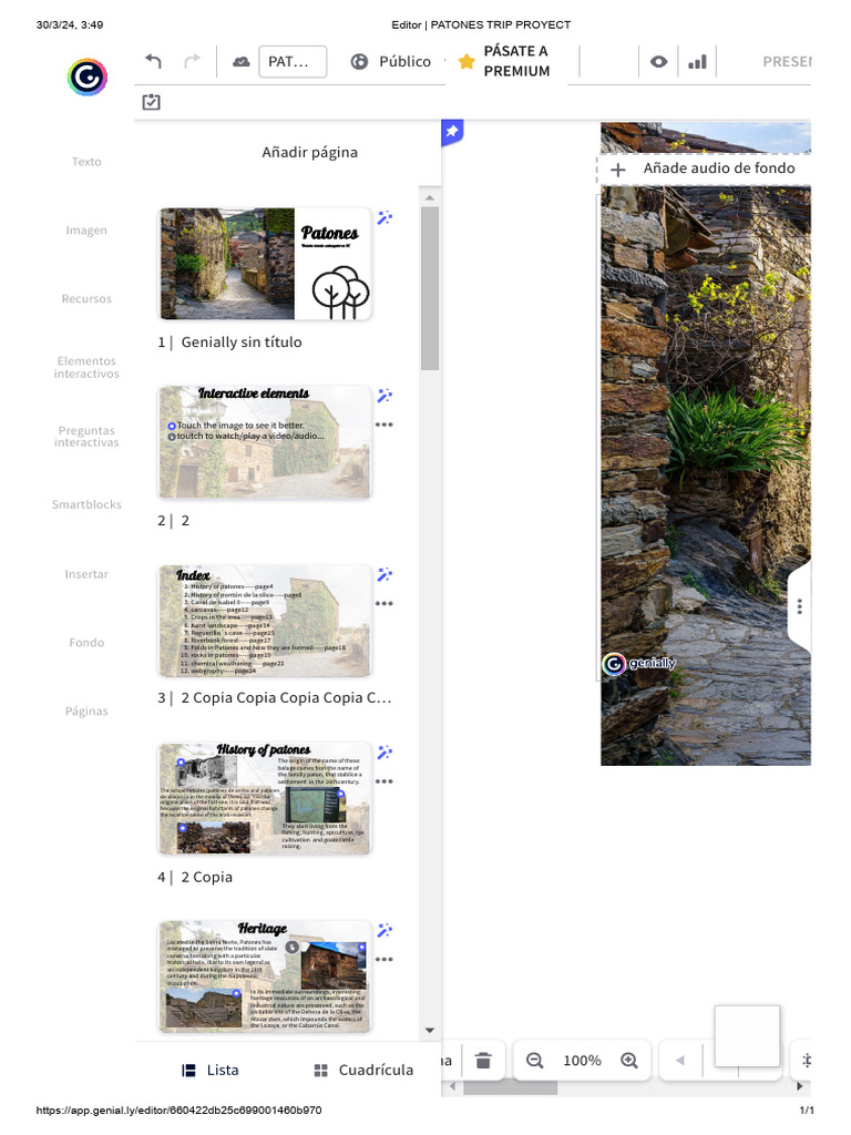 Editor - PATONES TRIP PROYECT | PDF