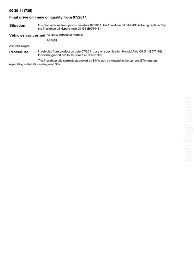 S33 Rear Axle, Rear-Wheel Drive, Guide | PDF | Brake | Bmw