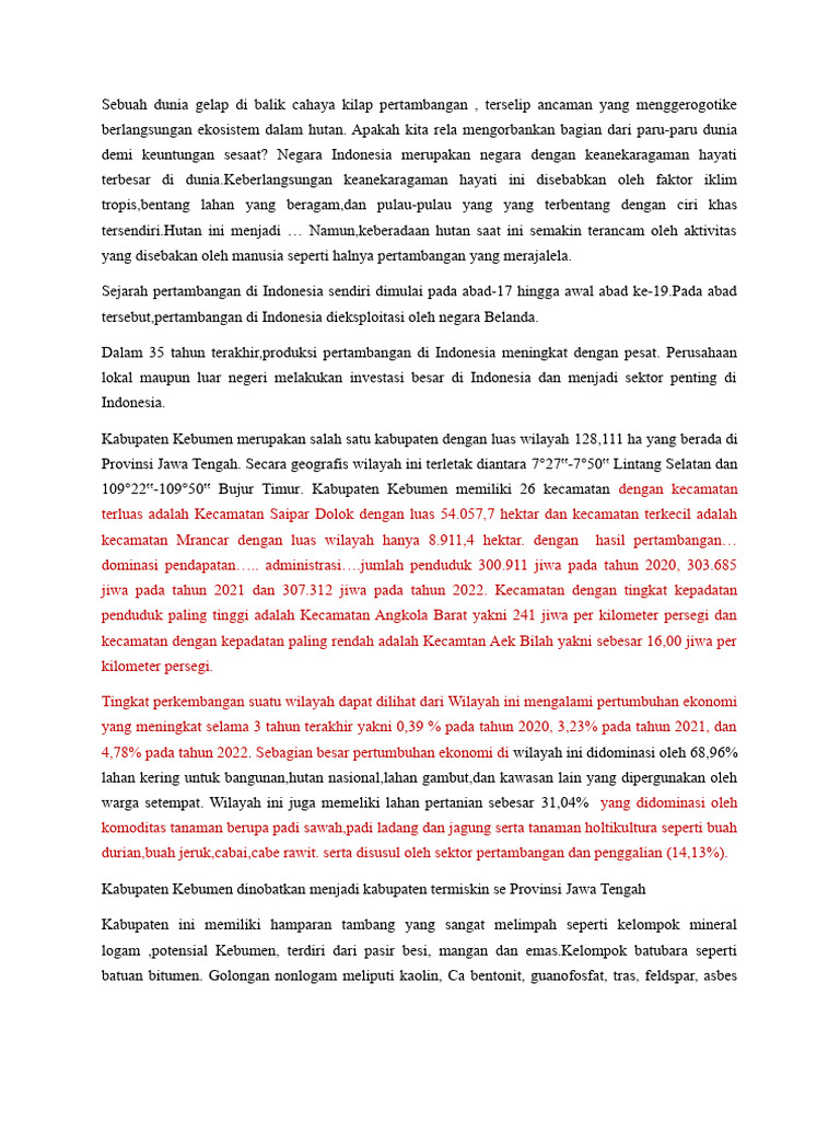 Essai Kerangka | PDF