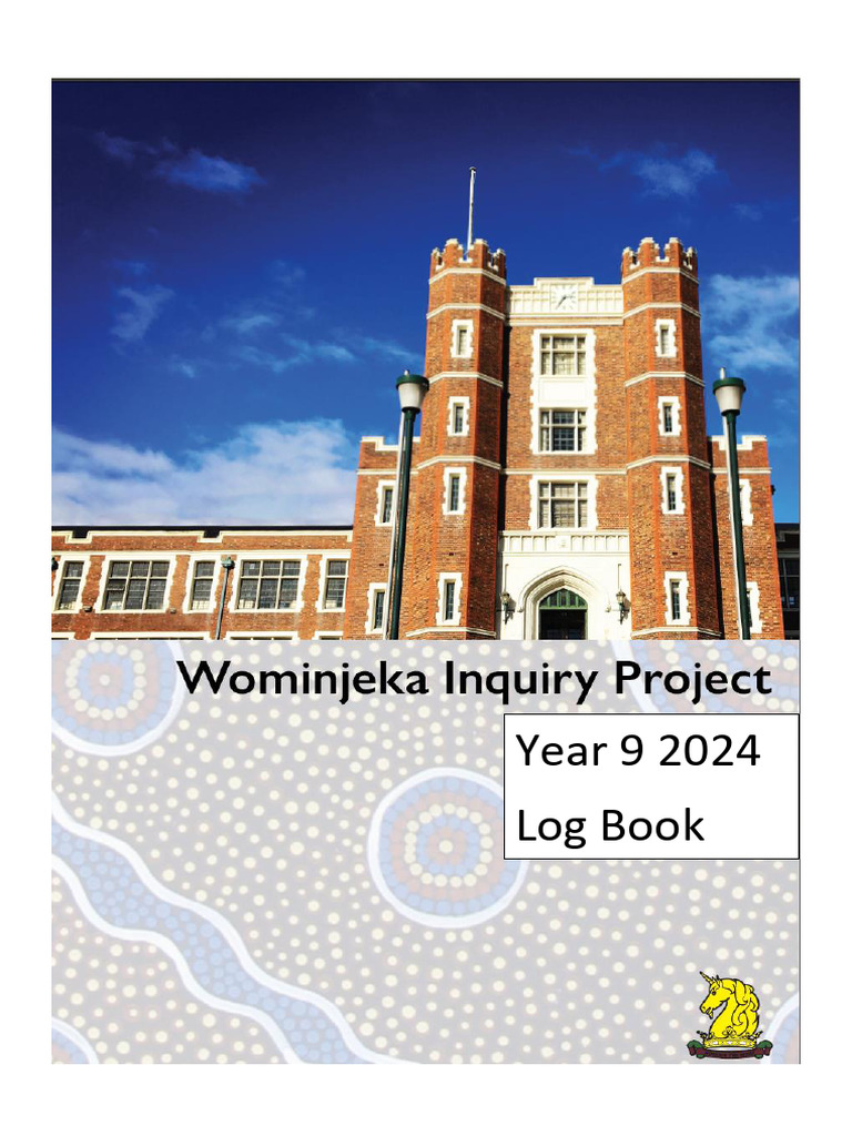 Wominjeka Student Log Book - 2024 | PDF | Melbourne