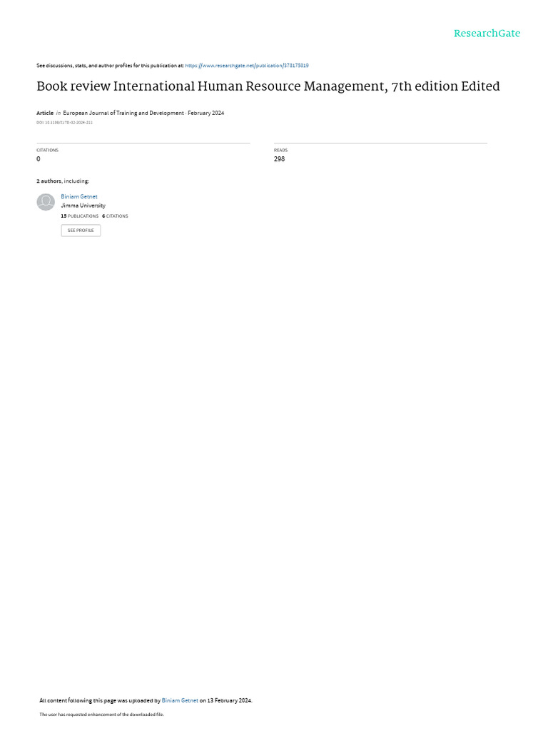 2017 - Dowling - International Human Resource Management (7th) (BR ...