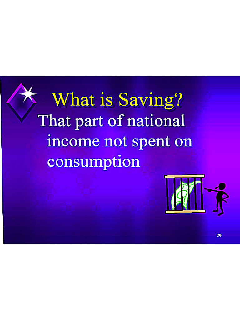 Saving Function | PDF