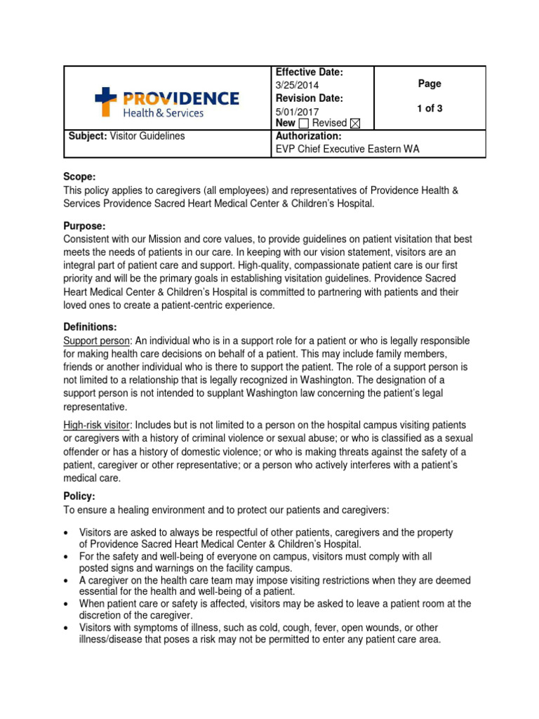 Prov ST Mary AD | PDF | Informed Consent | Caregiver