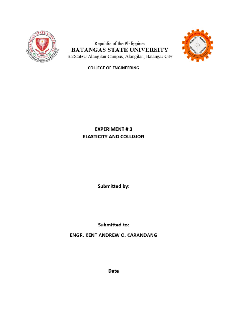 EXPERIMENT3 | PDF | Collision | Force