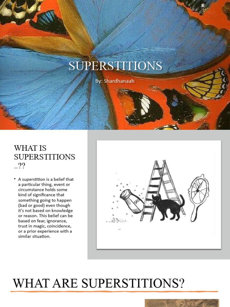 Presentation 11 | PDF | Superstitions | Luck